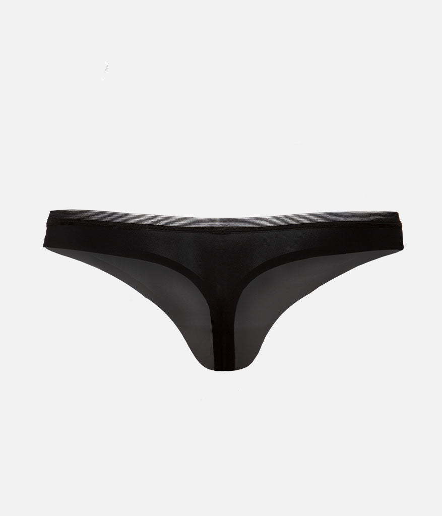 The No Show Thong - Jet Black | LIVELY