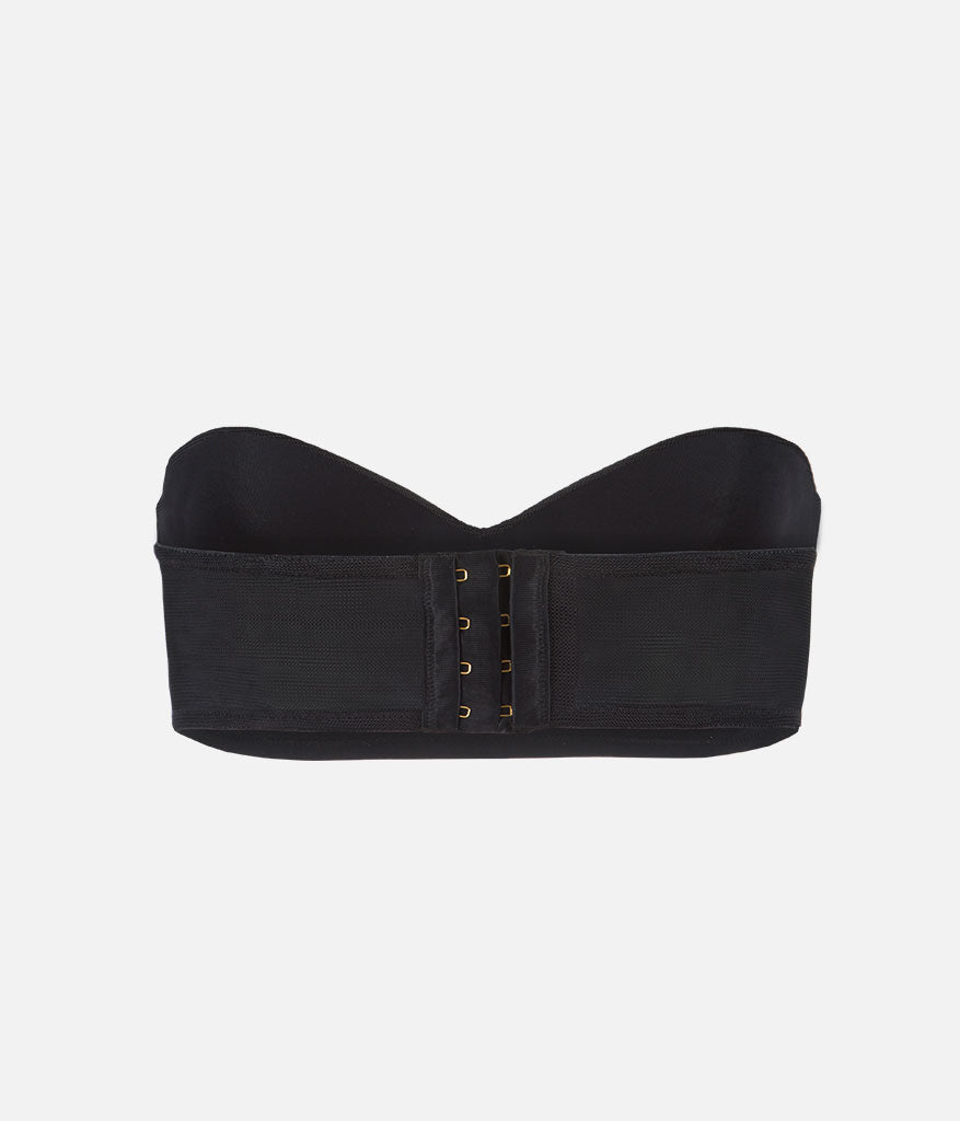 Demi Wireless Strapless Bra | Jet Black | LIVELY