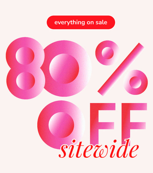 80% off sitewide