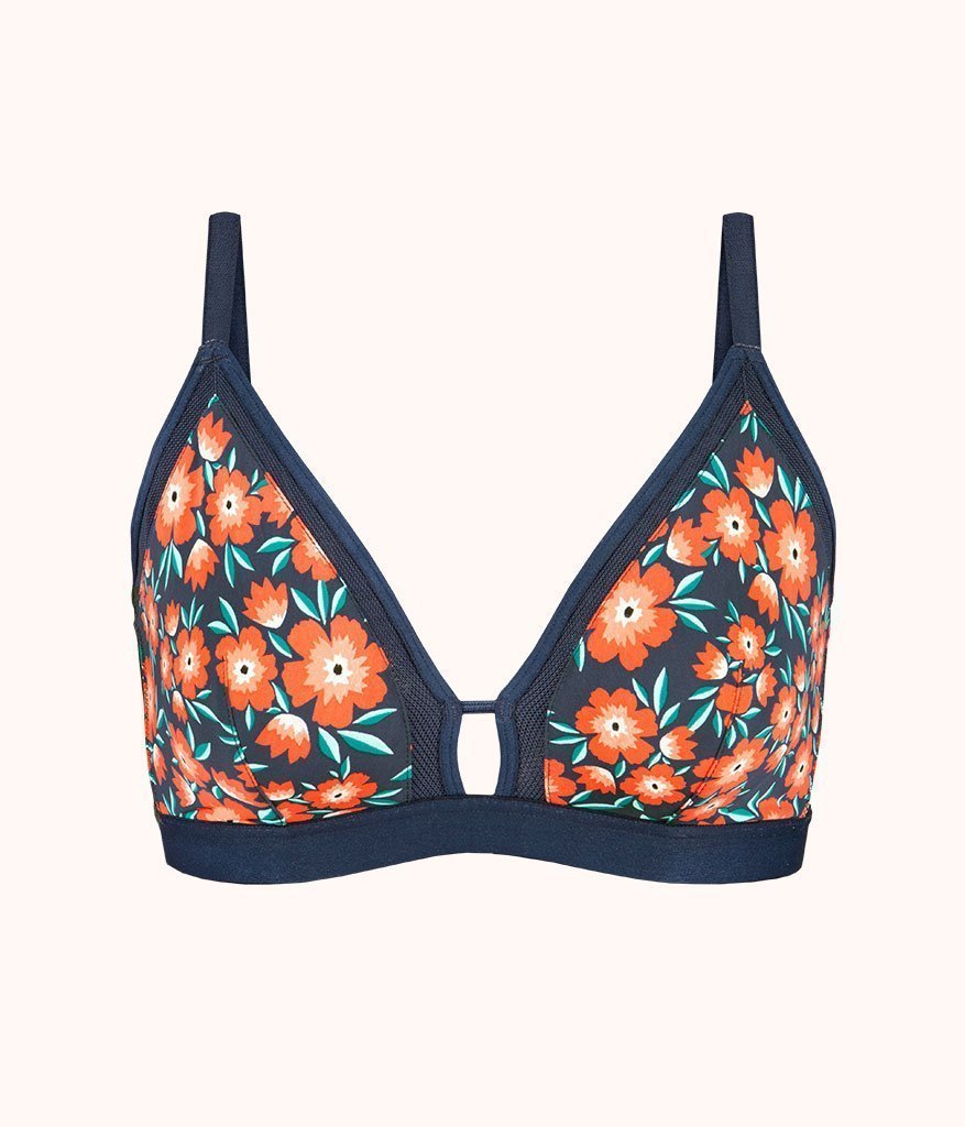 The Busty Bra - Print: Poppy Floral | LIVELY