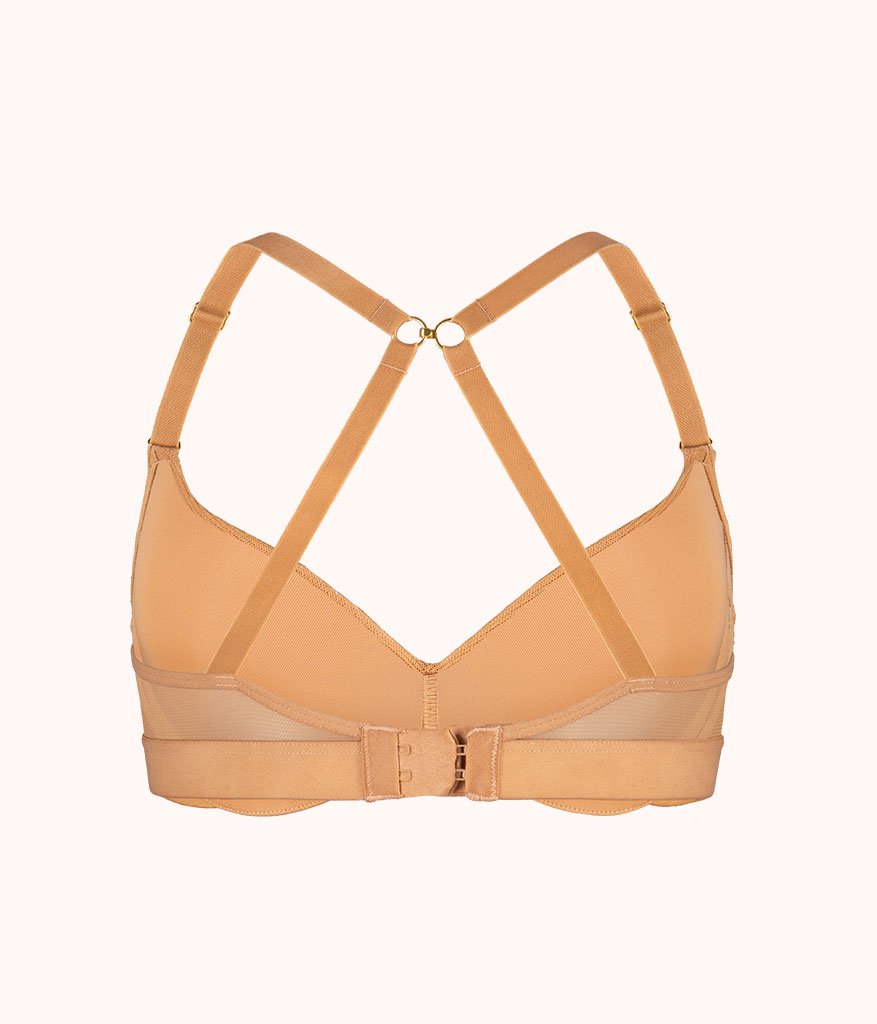 Wireless Push-Up Bra | Warm Oak | LIVELY